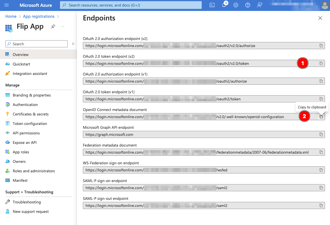 Granting access to the Graph API for the Flip Syncer – Flip Support